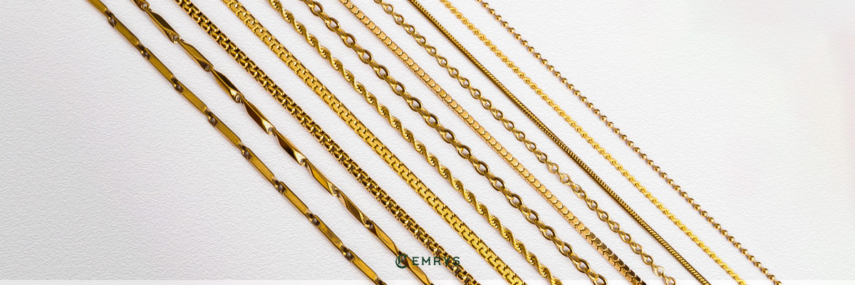 Jenis Rantai Kalung Untuk Tampilan Elegan – EMRYS INDONESIA