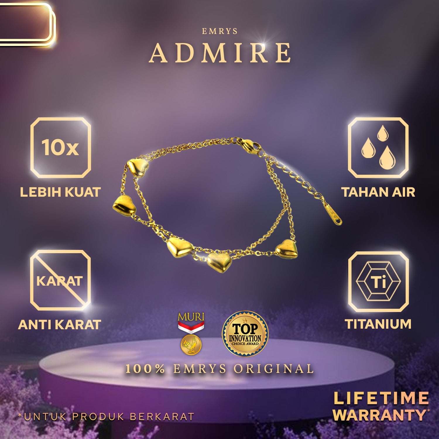 ADMIRE Bracelet – EMRYS INDONESIA