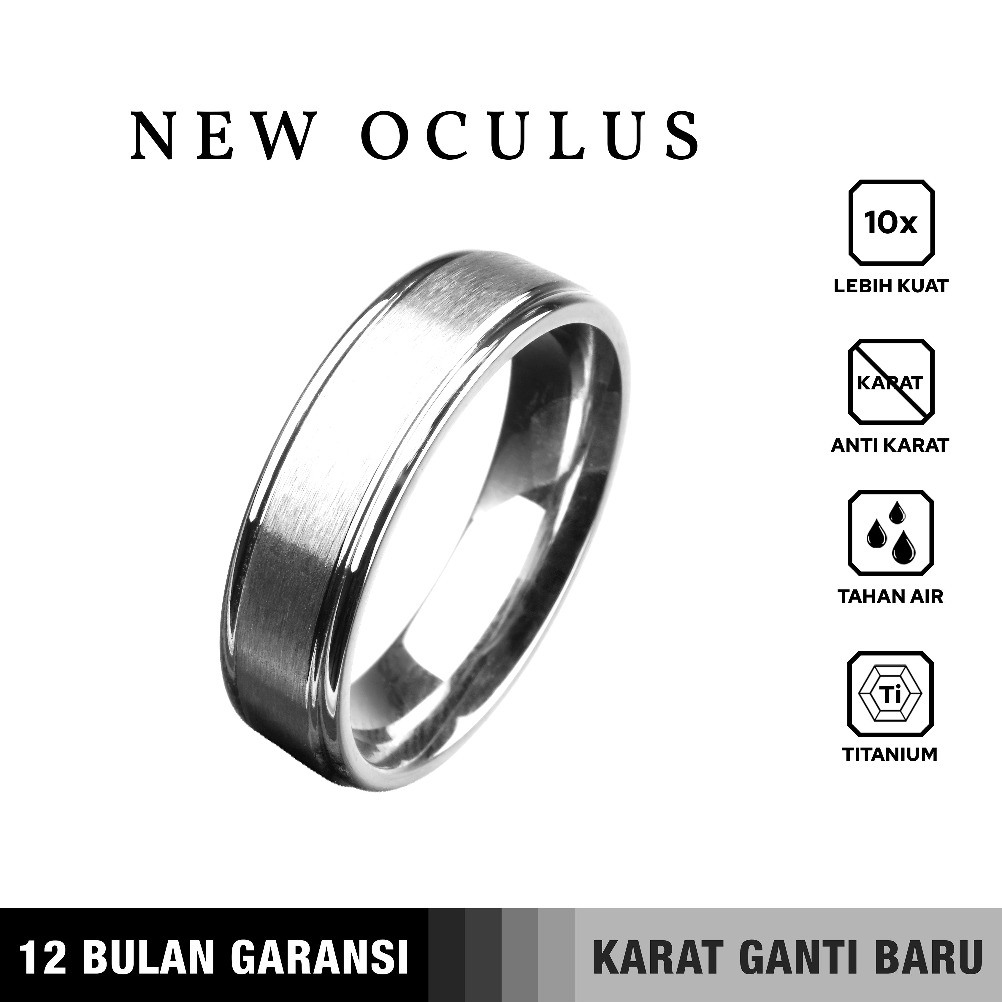 Jual Cincin Titanium Asli NEW OCULUS Model Terbaru – EMRYS INDONESIA