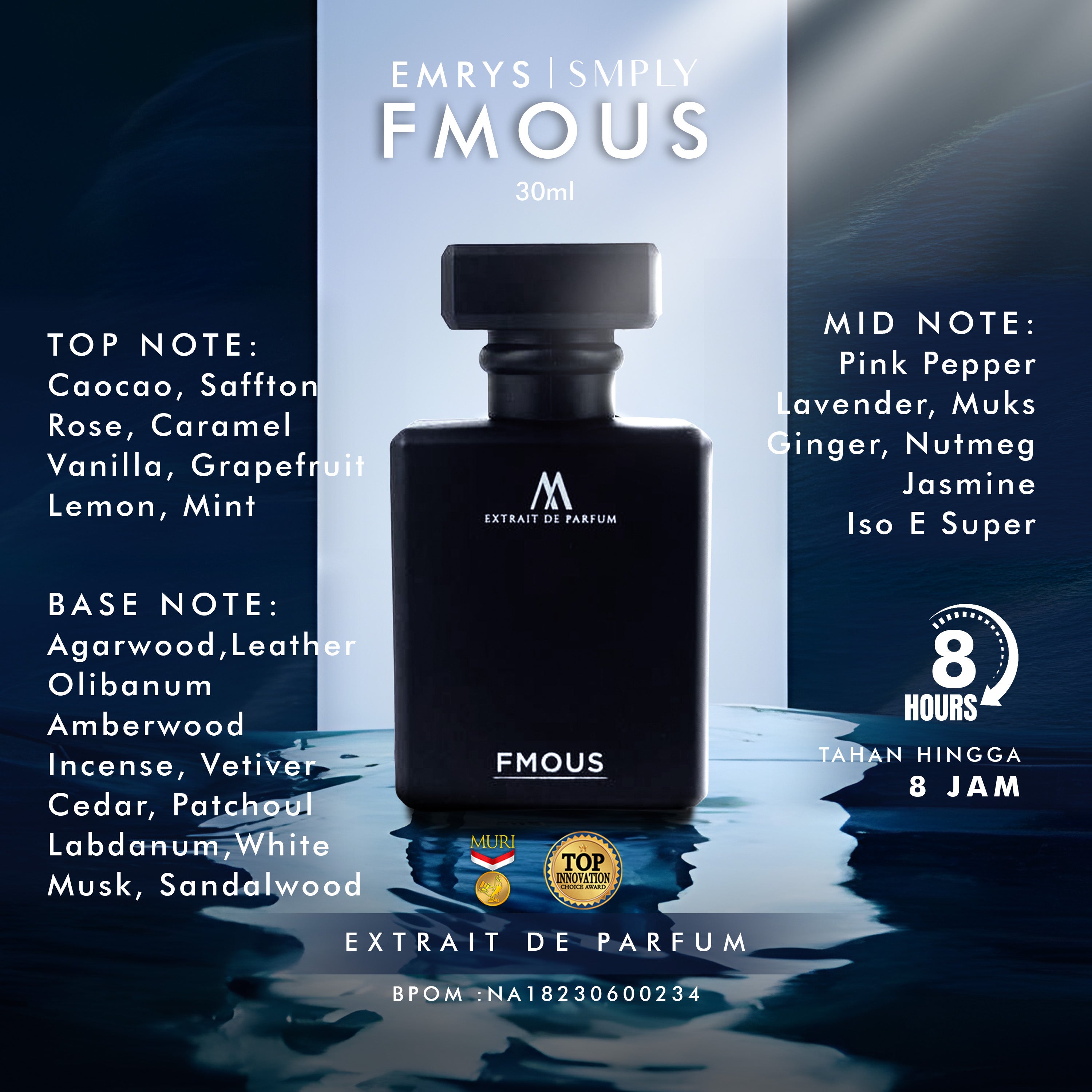 FMOUS Extrait De Parfum – EMRYS INDONESIA
