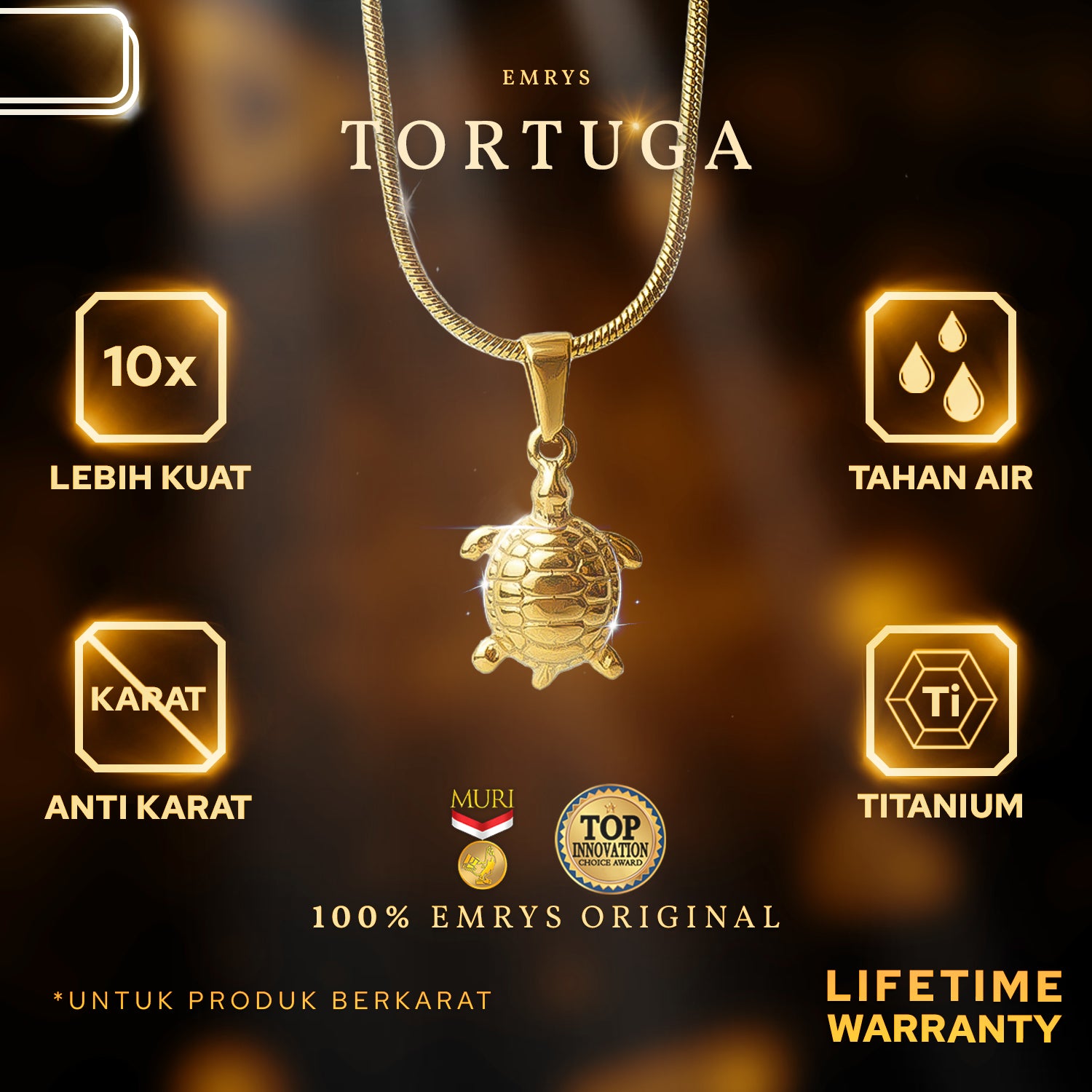 TORTUGA Liontin Set – EMRYS INDONESIA