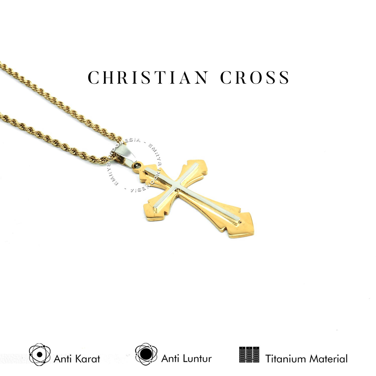 CHRISTIAN GOLD LIONTIN SET – EMRYS INDONESIA