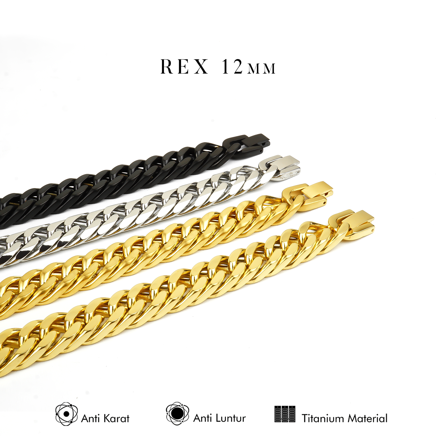 REX CHAIN 12mm – EMRYS INDONESIA